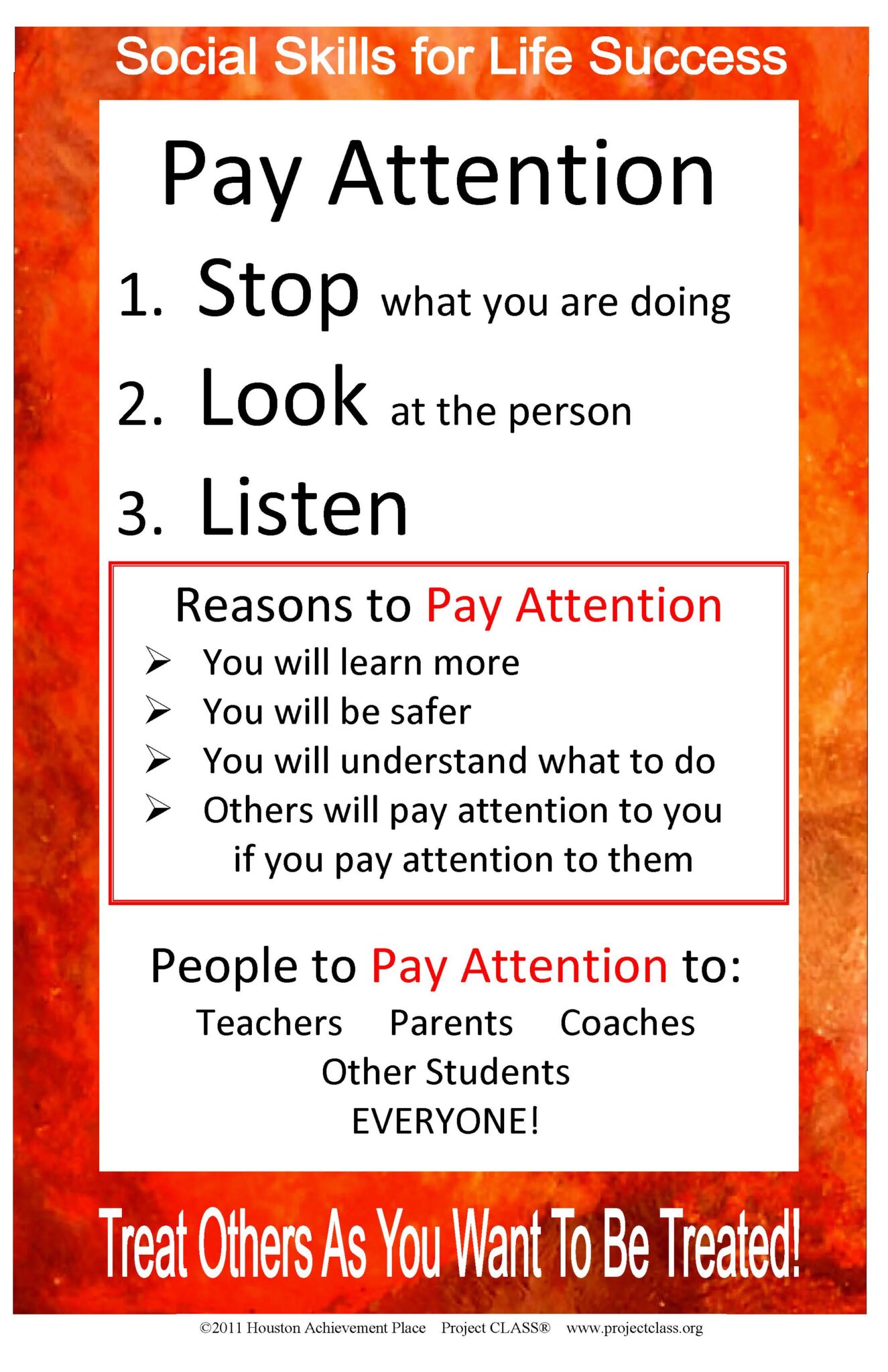 Pay Attention - Project CLASS